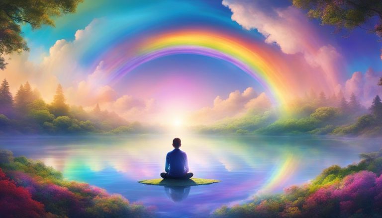 Unwind with Rainbow Meditation Today | Explore Peace